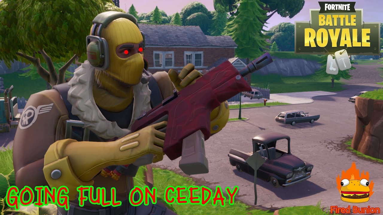 GOING FULL ON CEEDAY - FORTNITE BATTLE ROYALE - YouTube