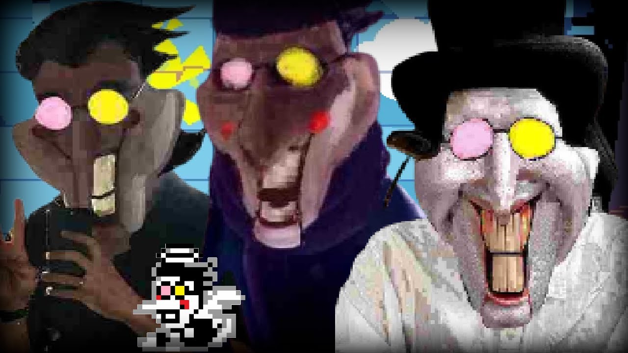 Realistic Spamton Edits with Spamton Encounter Music - YouTube