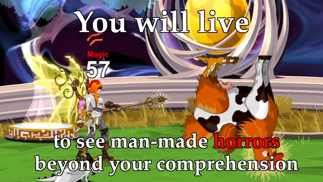 Dragonfable Bardcore Epoch Vs The Nerfed Eggsalted Chickencow Youtube