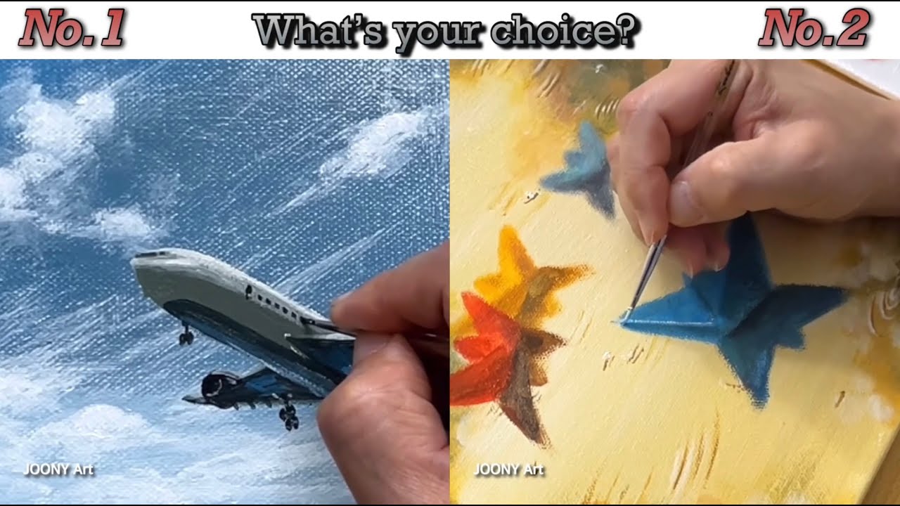 What's Your Choice? / Acrylic Painting - YouTube