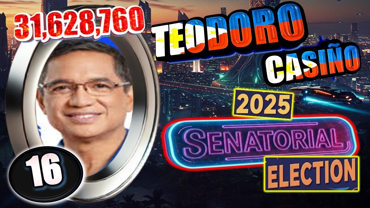 Senatorial Election 2025 | Magic 12 Fearless Forecast | Teodoro Casiño ...
