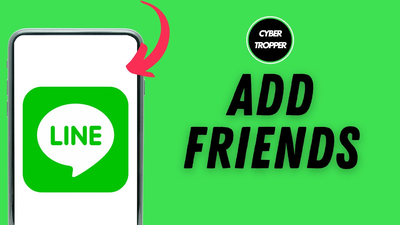 How to Add Friends in Line App - YouTube