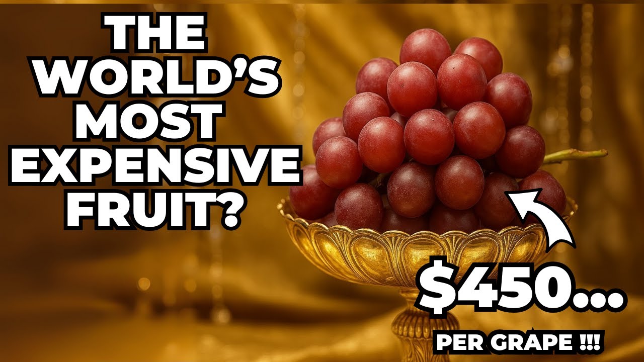 $11,000 Grapes and Why People Actually Buy Them - YouTube