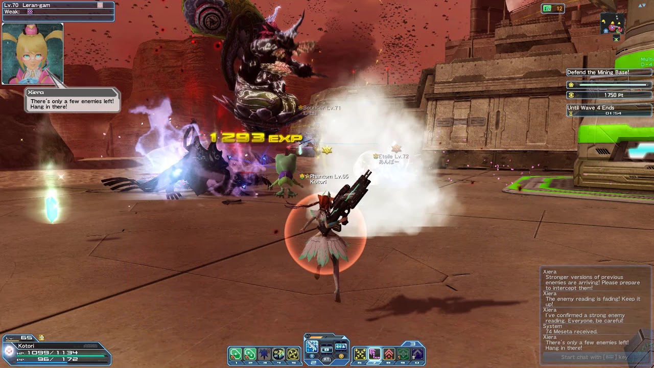 just PSO2 Mining Base 1 VR SH PH65 - YouTube