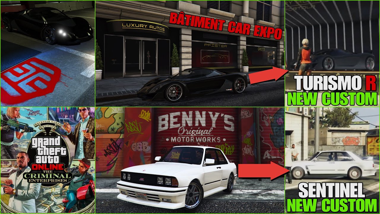 NEW CUSTOM TURISMO R / SENTINEL + LE NOUVEAU CAR EXPO DU DLC THE ...