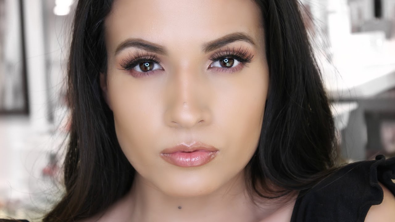 Glowy spring makeup tutorial | Citrine Natural Beauty Bar - YouTube