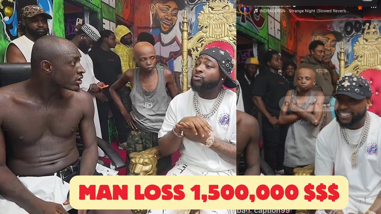 Davido loss $1.5 million being of Carter Efe streams & Martel ...