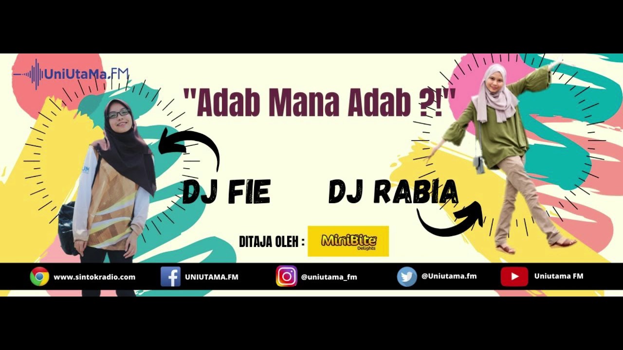 "ADAB MANA ADAB?!" | PSA DJ RABIA & DJ FIE - YouTube