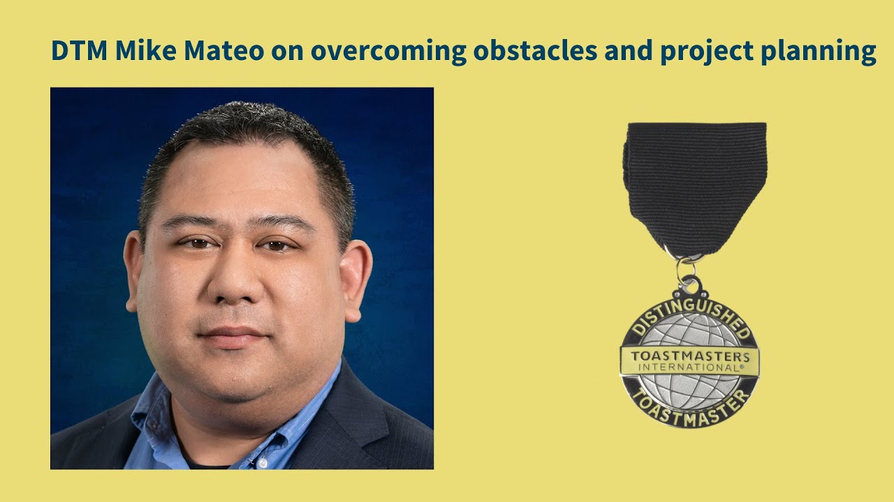 Mike Mateo on overcoming obstacles and project planning - YouTube
