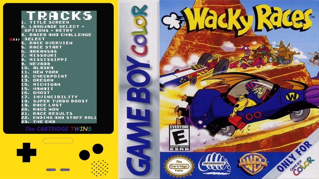 Wacky Races - Game Boy Color OST - YouTube