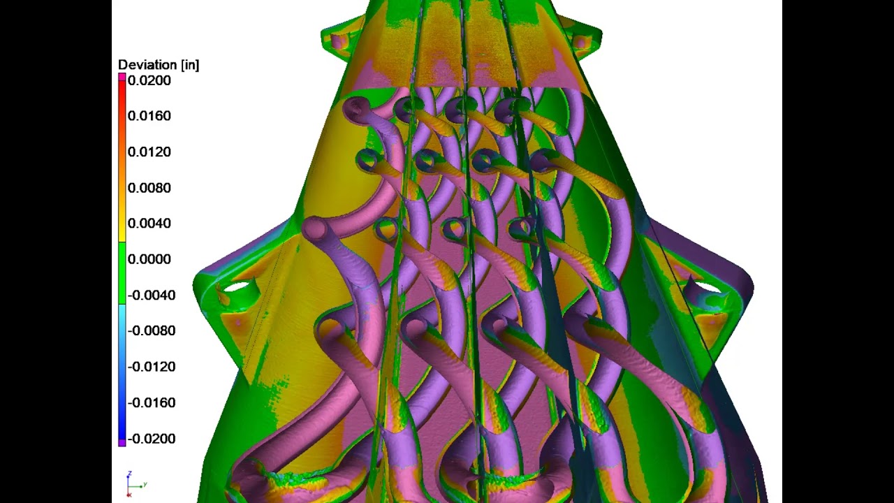 AM Chemical Reactor - Wall Thickness Analysis | Delphi Precision ...