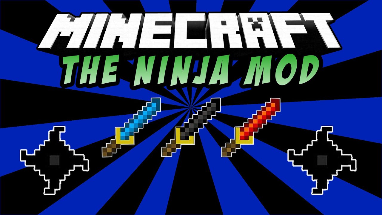 The Ninja Mod: Katanas, Estrellas, Armaduras - Minecraft Mod 1.8.8/1.7. ...