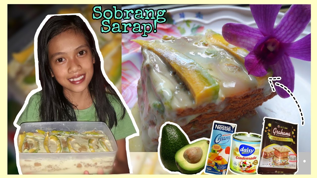 Avocado Graham Float Cake 😋🥑| How To Make? | Filipino Easy Recipe |Vlog ...