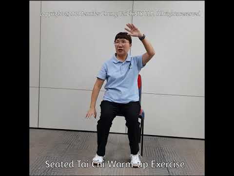 Tai Chi - Seated Tai Chi Warm-up Exercise for beginner by TaiChi MTJennifer Chung, May 1, 2020