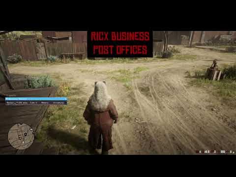 RedM Script - RicX Business - Post Offices - RDR2 Red Dead Redemption 2 Script - YouTube