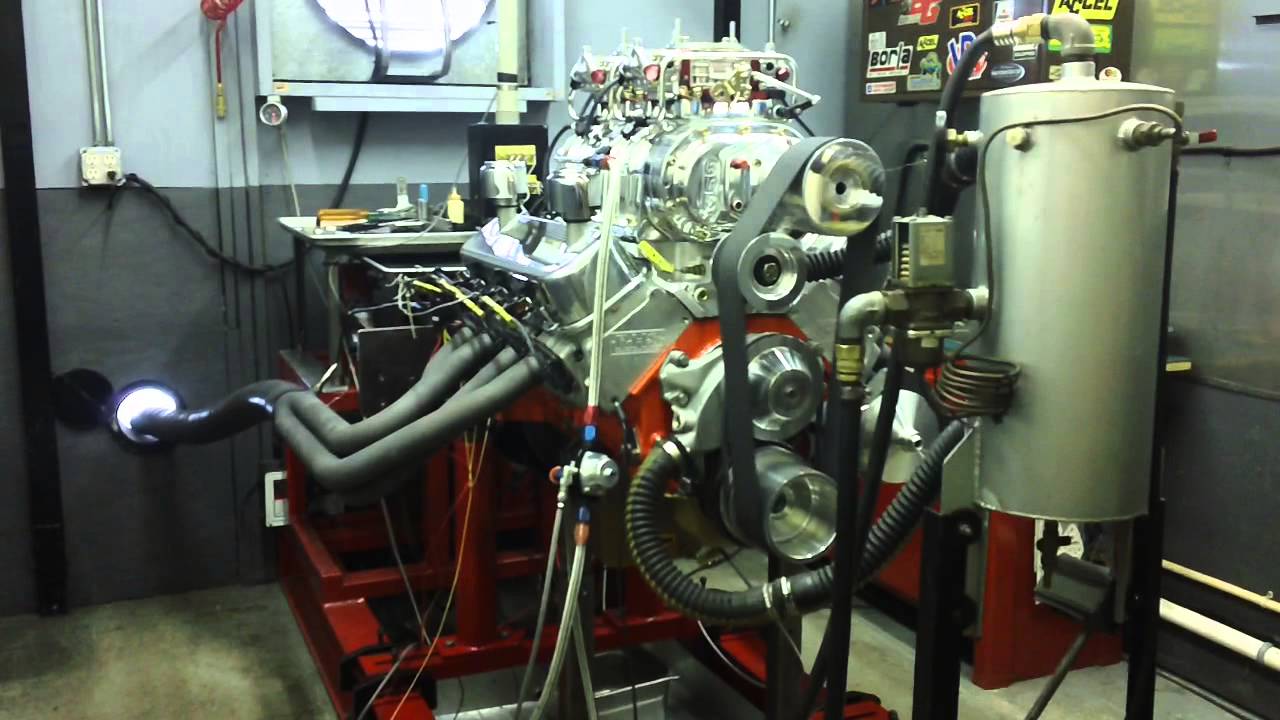 SUPERCHARGED 489" BBC DYNO TEST - YouTube