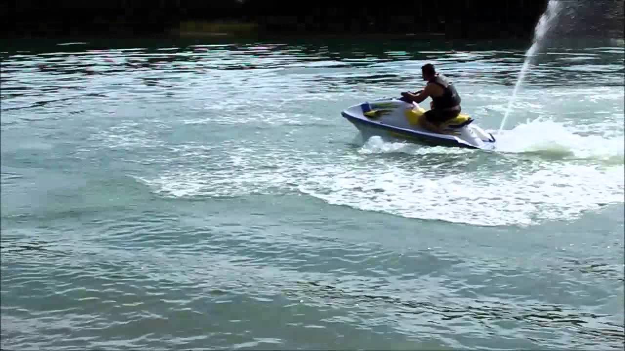 JET SKI YAMAHA RAIDER 700cc... POWER TEST - YouTube