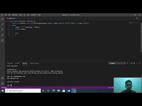 Stored Function dan Procedure Pada PL/SQL - Sistem Basis Data - YouTube