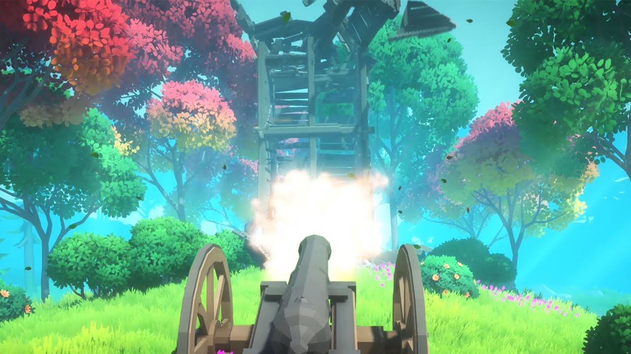 SATISFYING DESTRUCTION WITH A CANNON! - SLAUGHTER CANNON - YouTube
