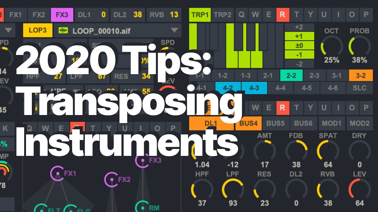 2020 Tips: Transposing instruments - YouTube