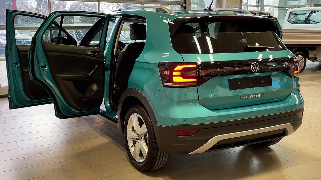 2022 Volkswagen T-Cross - Exterior and interior details - YouTube