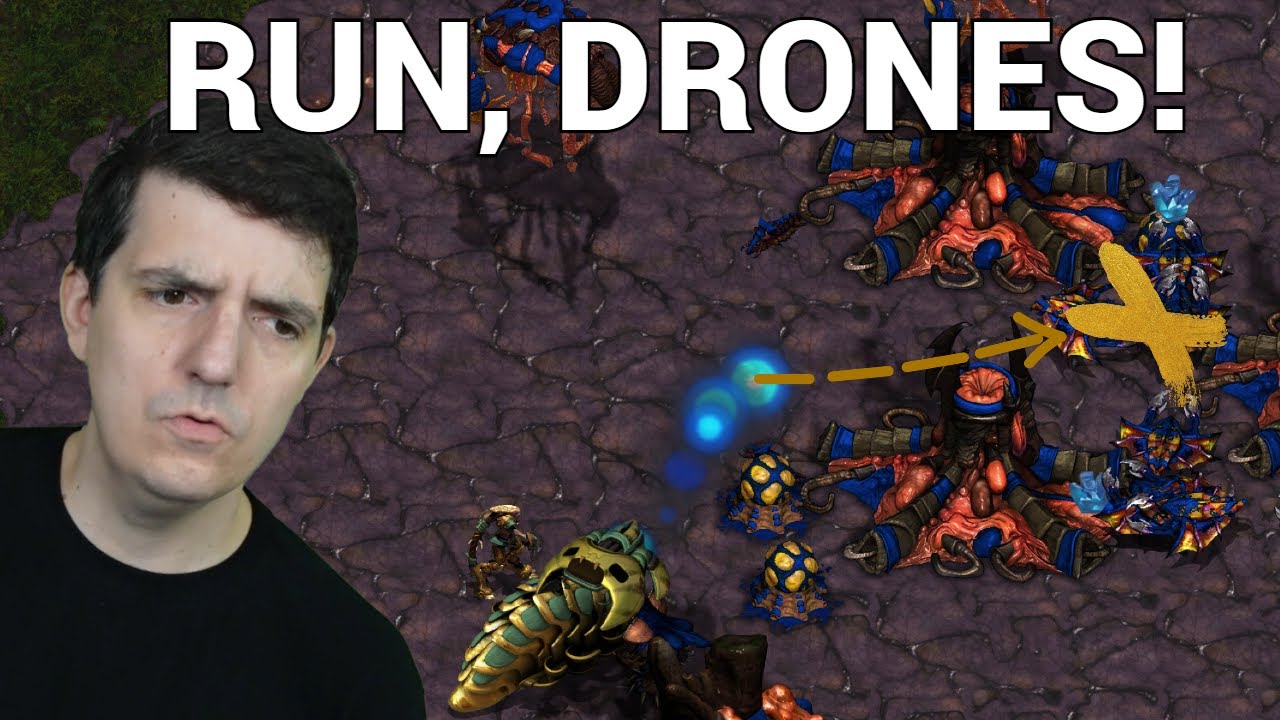 StarCraft 1: FAST REAVER VS ZERG!! - Paralyze vs Absolute | CNSL 5 ...