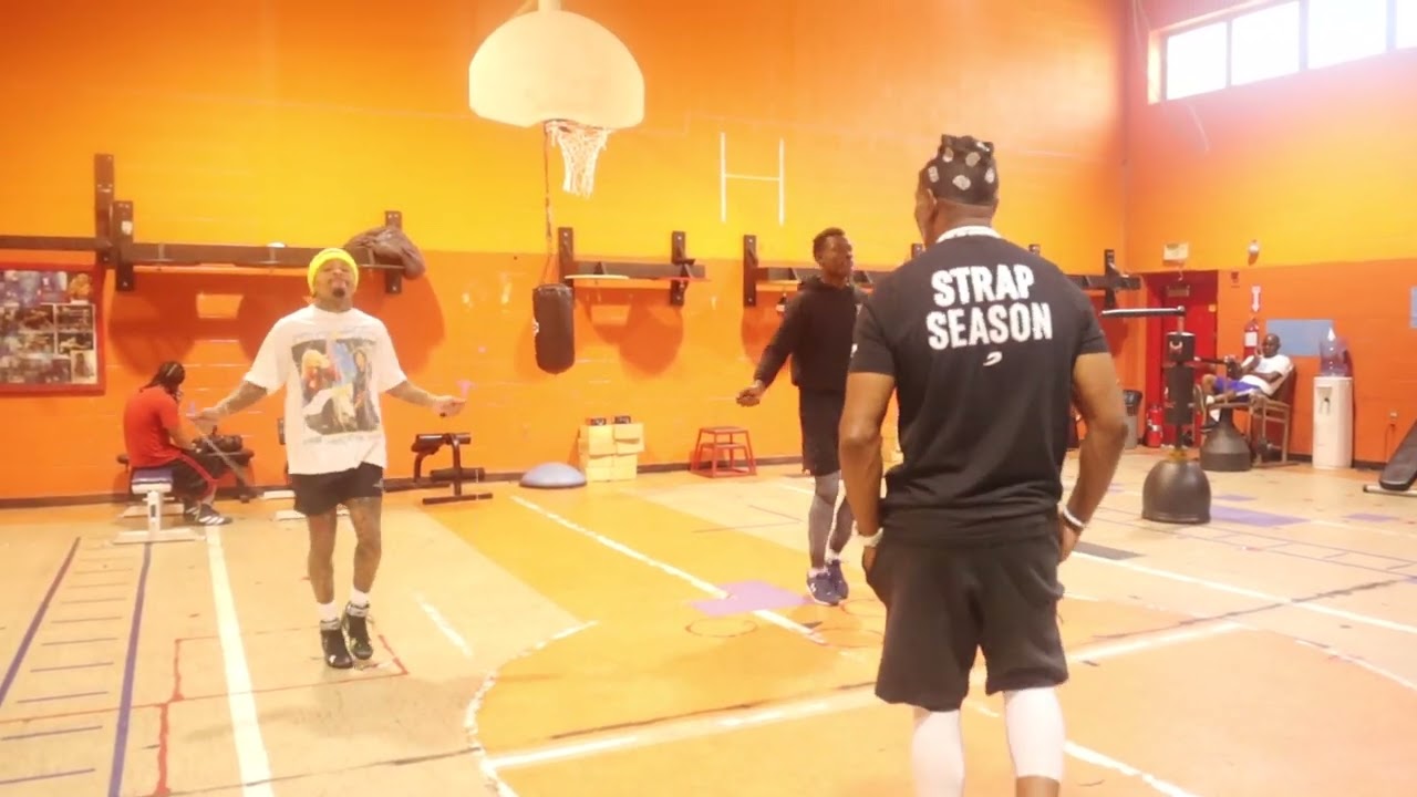 Gervonta Tank Davis & Coach Calvin Ford Prepping To See Whose Name ...