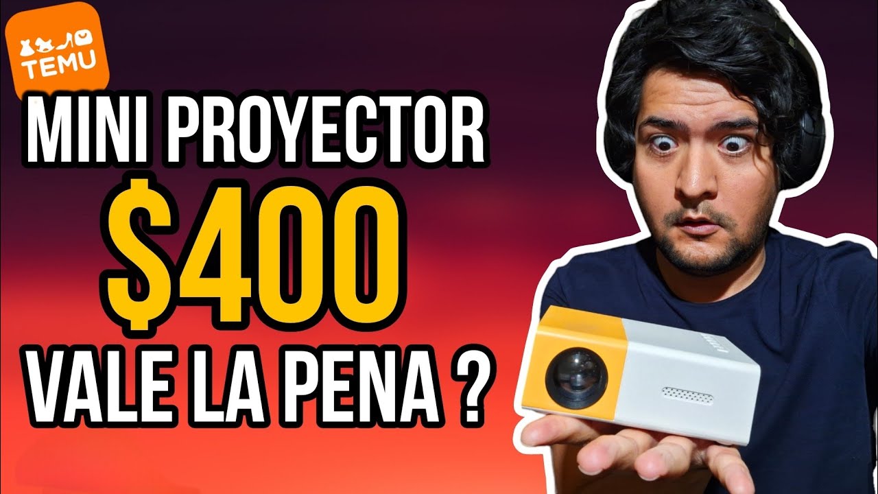 Mini proyector super economico de TEMU - YouTube