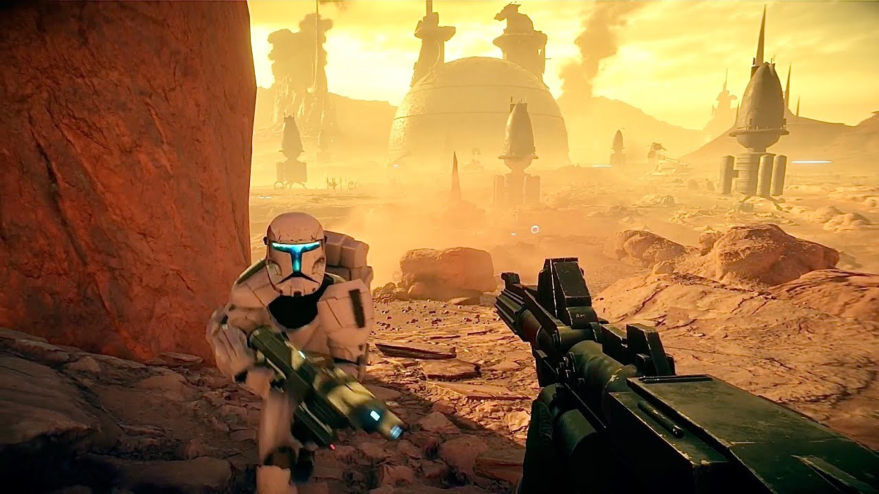 Star Wars Battlefront 2: No Hud Immersion Gameplay (No Commentary ...