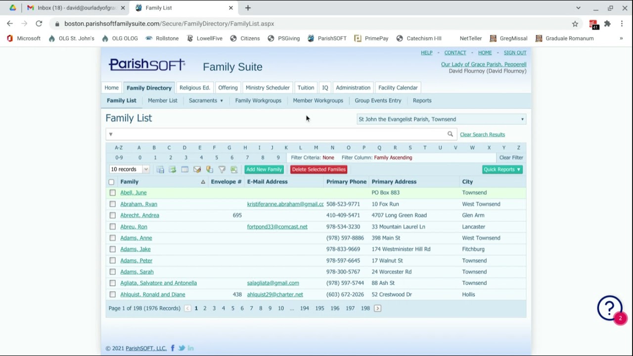 ParishSOFT: Manually Register for Religious Ed - YouTube