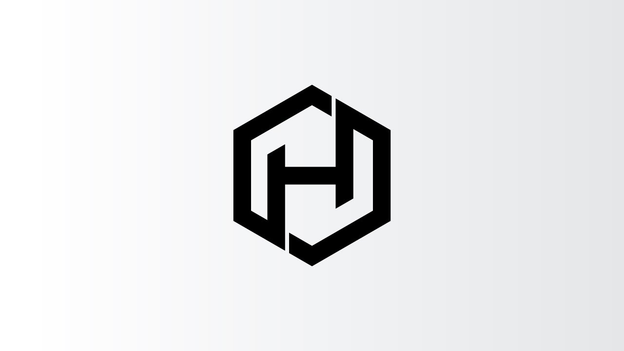 H Latter Mark Logo | Mr. ozee | Adobe Illustrator - YouTube