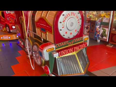 FALGAS Union Pacific Train Kiddie Ride MUTE