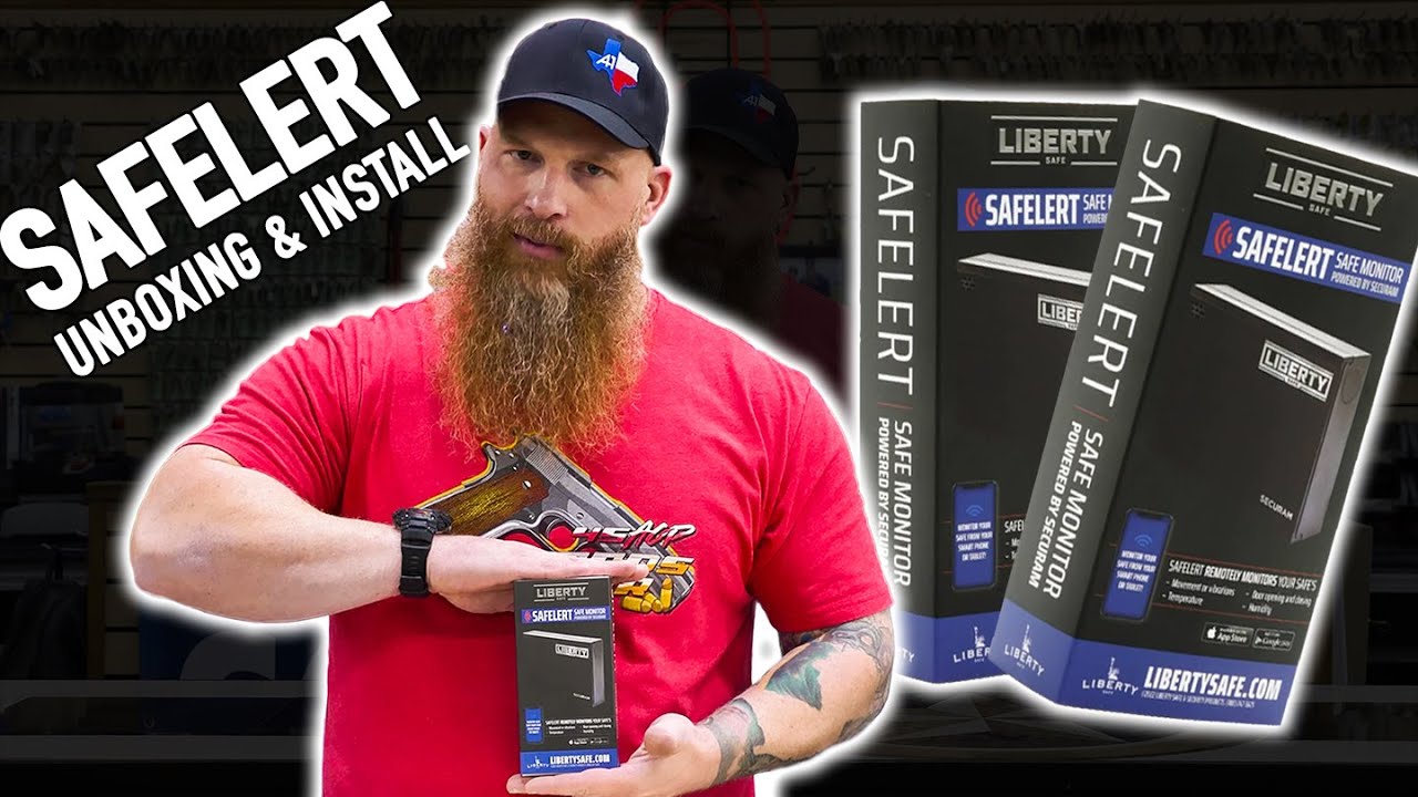 Liberty Safe SafElert | Unboxing and Install TUTORIAL!! - YouTube