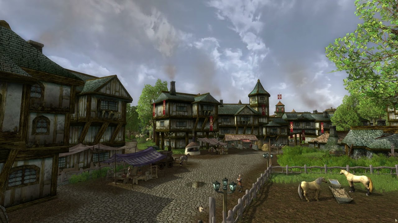 Bree Town - South Gate - Morning to Evening - 3 Hours | A LOTRO ...