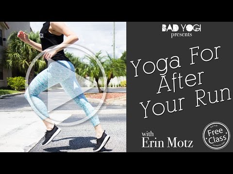 Yoga For After Your Run (Beginner/Intermediate) - YouTube