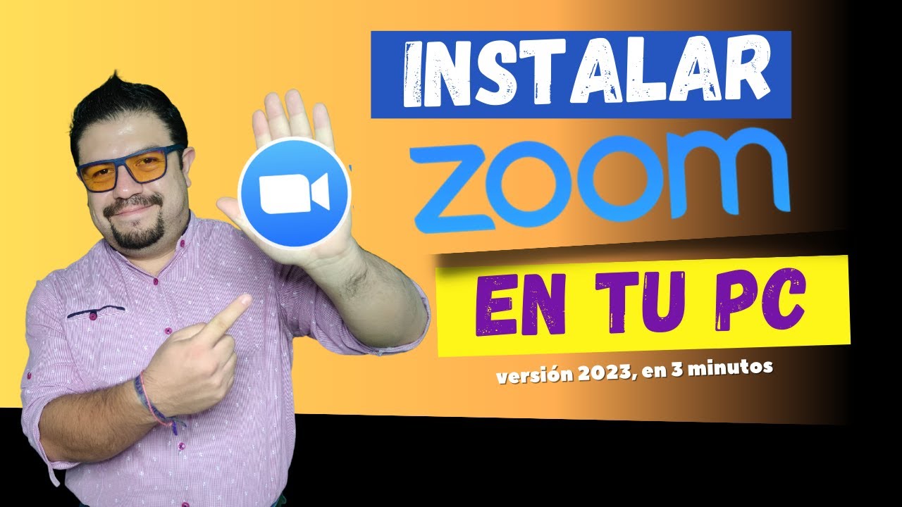 Como Instalar Zoom en mi PC - 2023 - YouTube