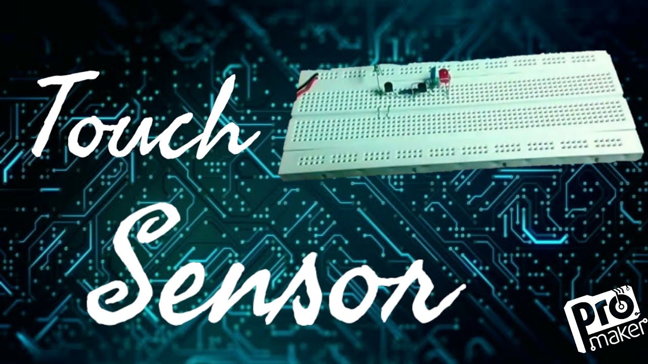 How to make touch sensor in breadboard with BC547 - YouTube