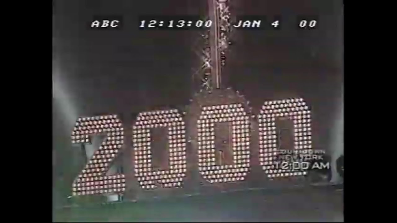 ABC 2000 Ball drop (Nightline version) - YouTube