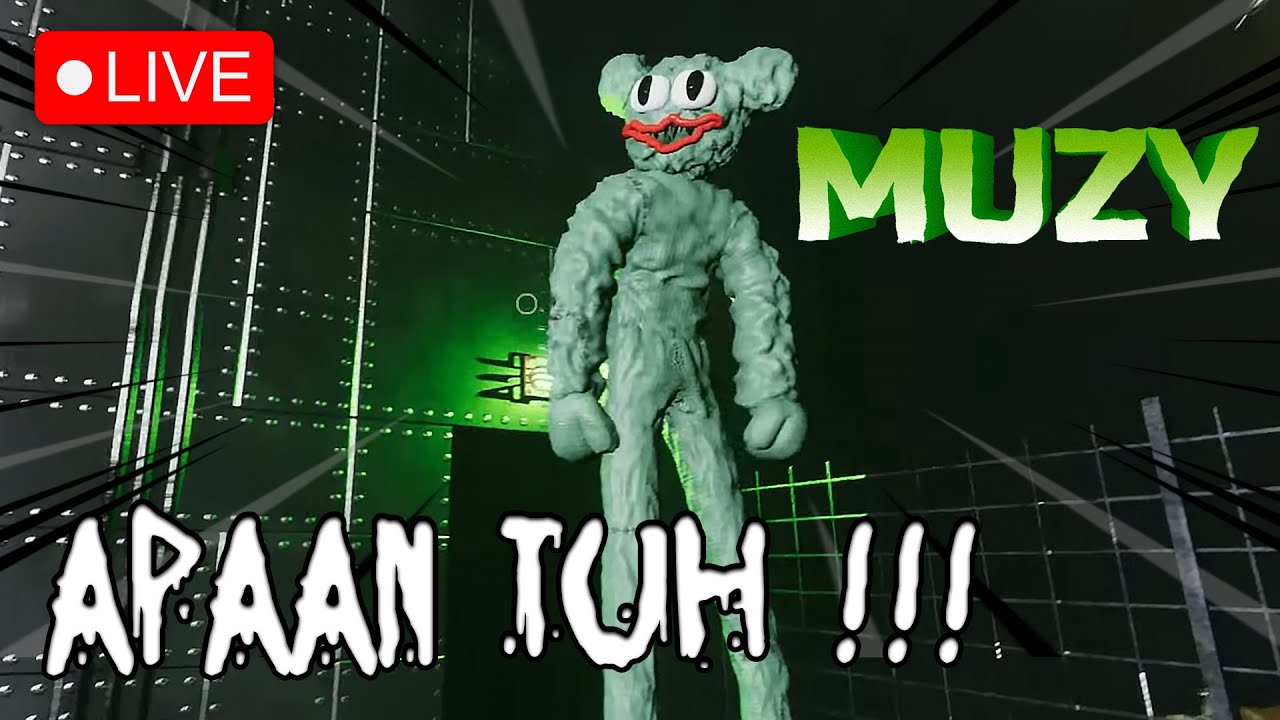 APA BENAR ANIMATRONIC INI KELUARGA HUGGY WUGGY ? - Muzy Indonesia - YouTube