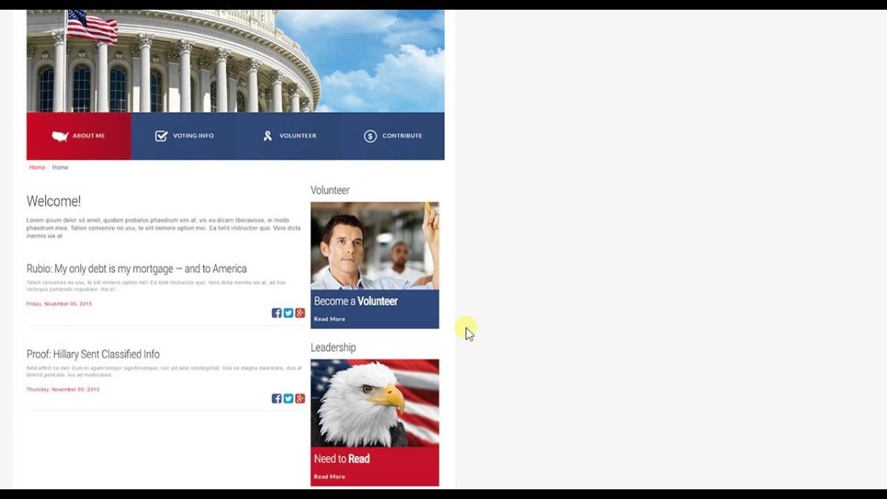 Control Panel - SnapSite us Campaign Website Builder - YouTube