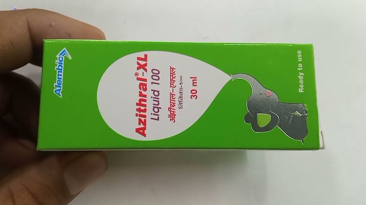 Azithral Xl Liquid 100mg | Azithromycin Oral Suspension 100mg ...