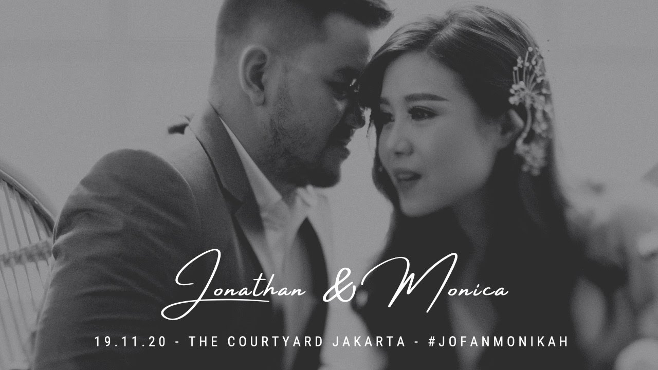 The wedding of Jonathan & Monica #JOFANMONIKAH - YouTube