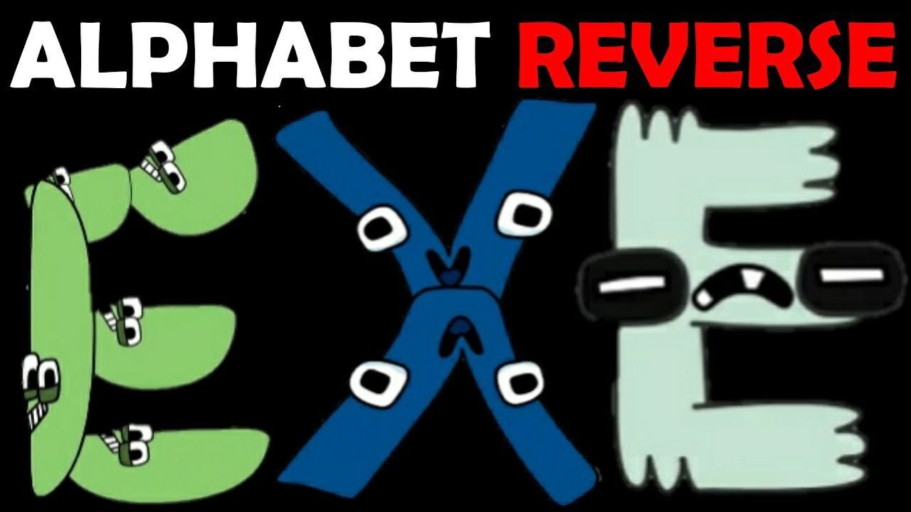 Alphabet Lore But it's Reverse Part 4 | Alphabet Lore Animation - YouTube