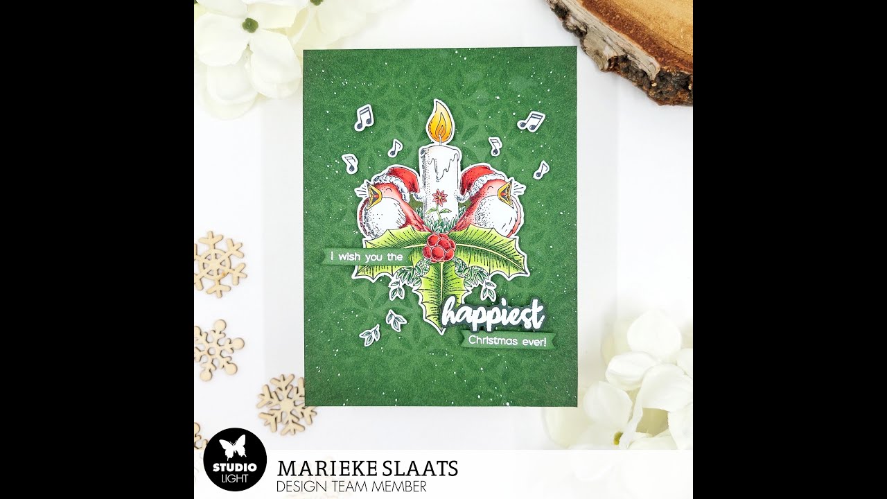 Studio Light - By Laurens Christmas Card Tutorial - YouTube