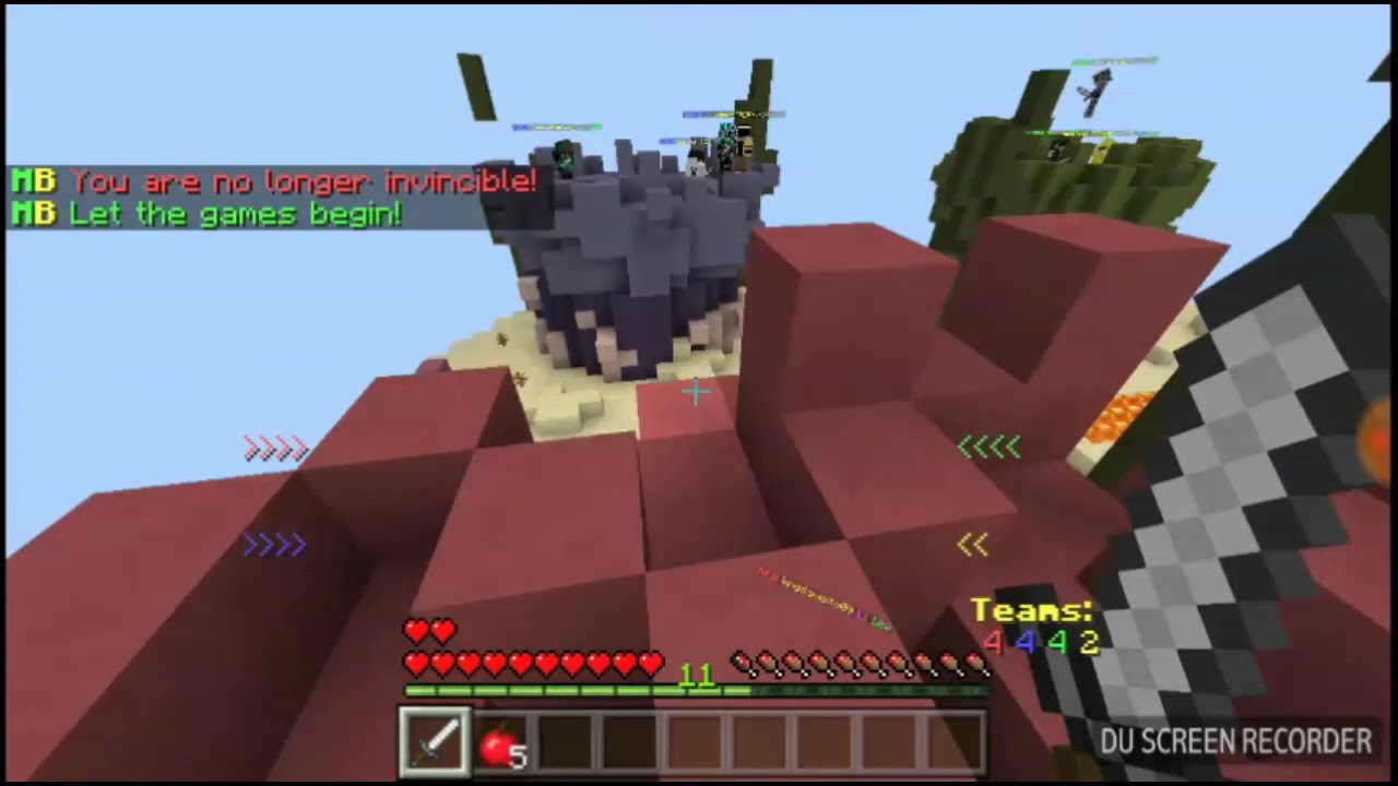 MAIN MINECRAFT PE SERVER BROKENLENS MICRO BATTLE #1 - YouTube