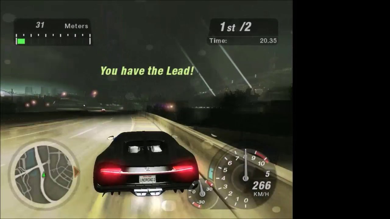 NFSU2- bugatti chiron hits 450 km/h(unbelievable) - YouTube
