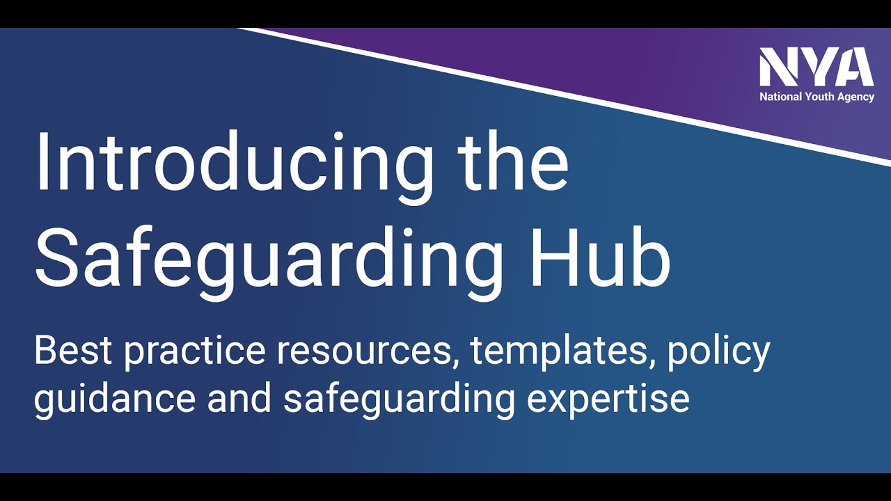 Introduction to the Safeguarding and Risk Management Hub - YouTube