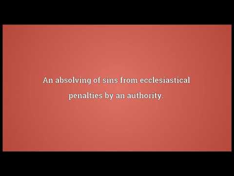 Absolution Meaning - YouTube