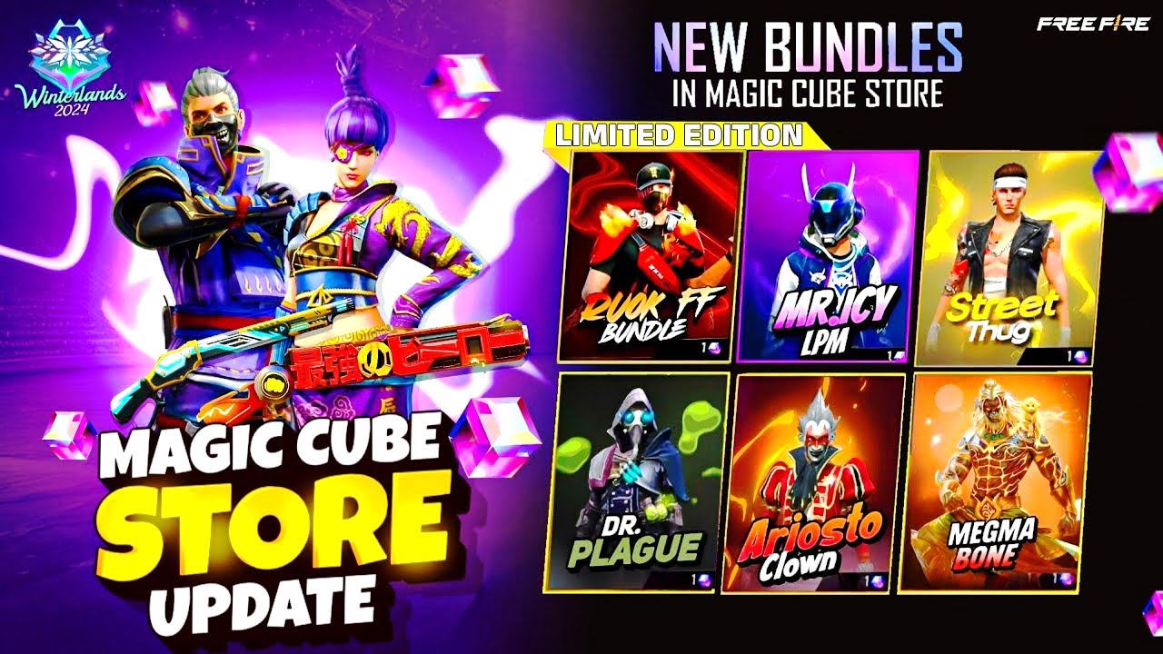 OB47 New Magic Cube Bundles Free Fire |Free Fire Magic Cube Store ...