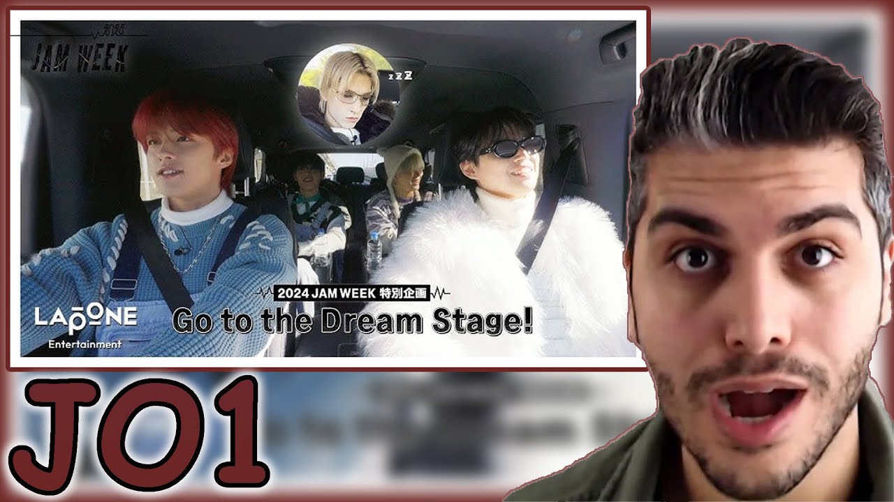 JO1｜2024 JAM WEEK - Go to the Dream Stage 🚙💨 #1 REACTION - YouTube